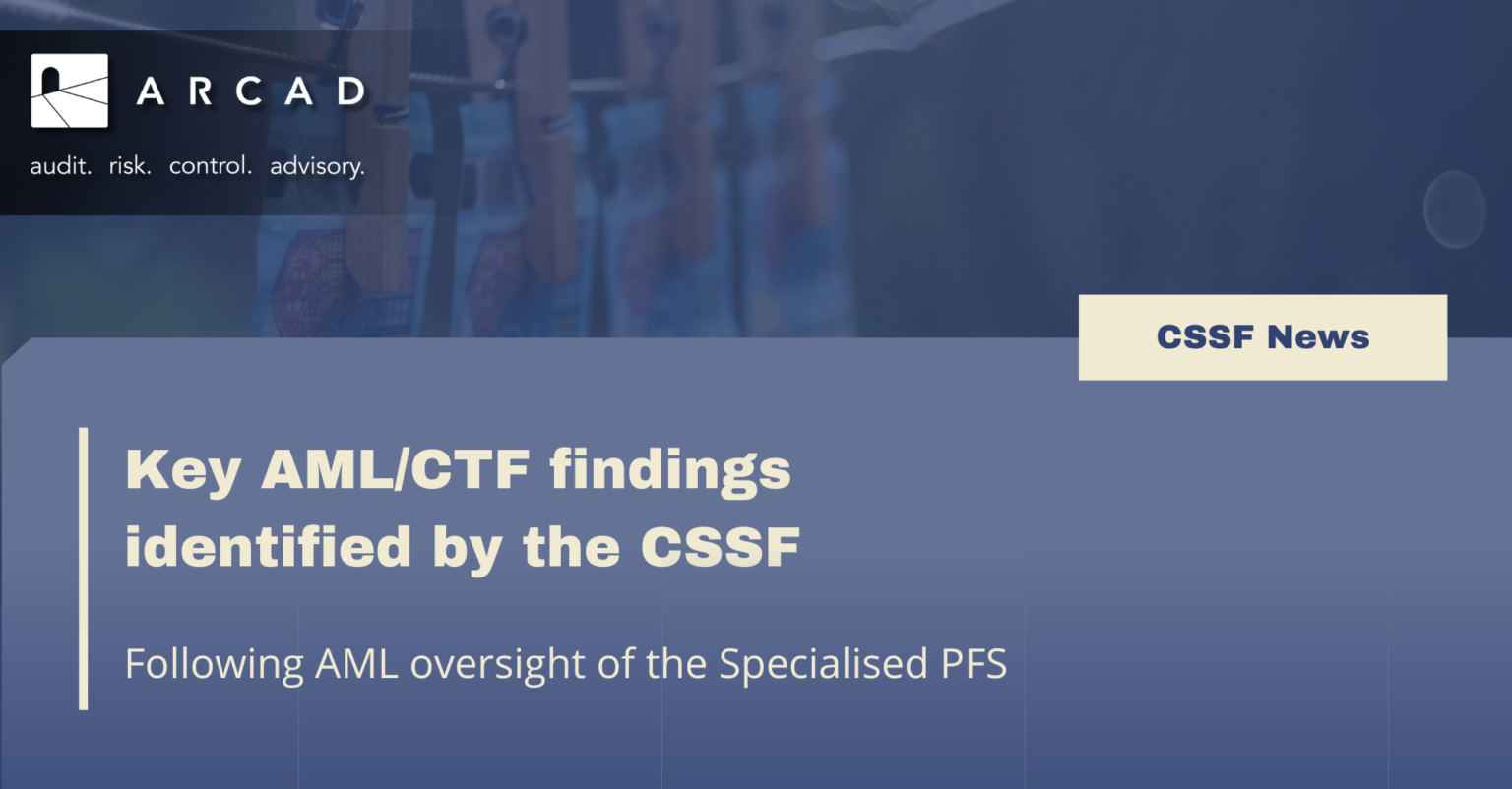 Insights from the CSSF 2024 AML/CTF conference (Specialised PFS)